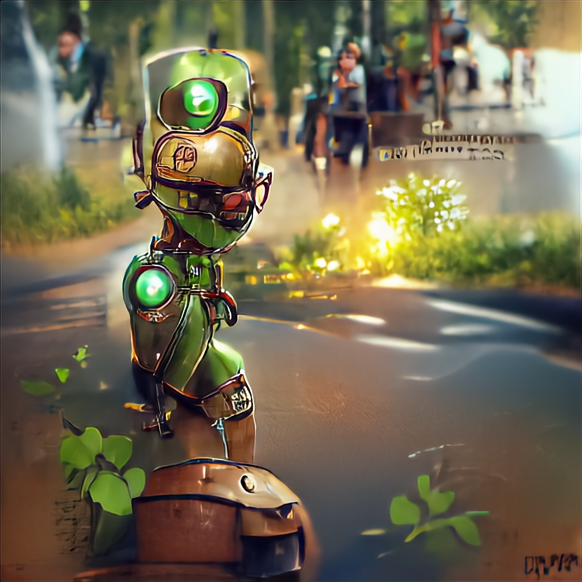 Green CyBorg Collection | NFT.io