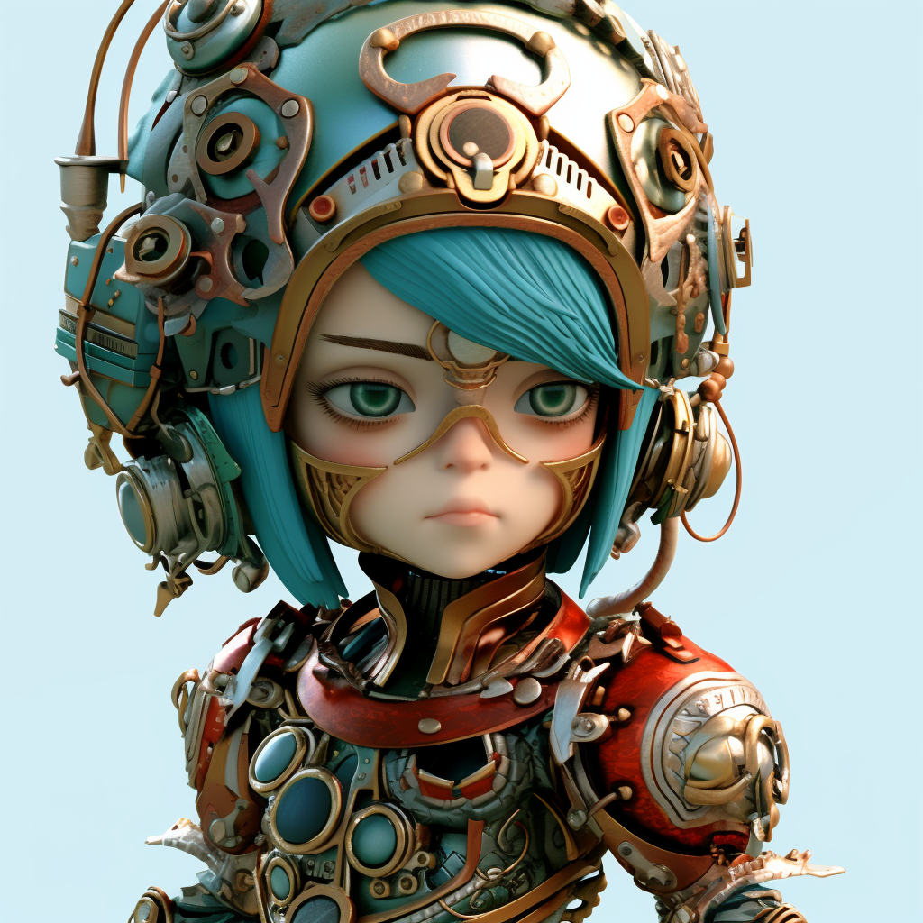Clockwork Mender - 3D Anime | NFT.io