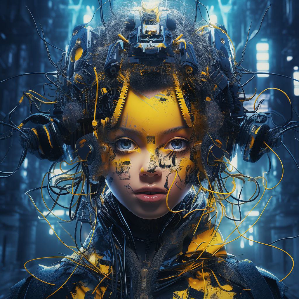 Sophia - CyberNova Techno Girl | NFT.io